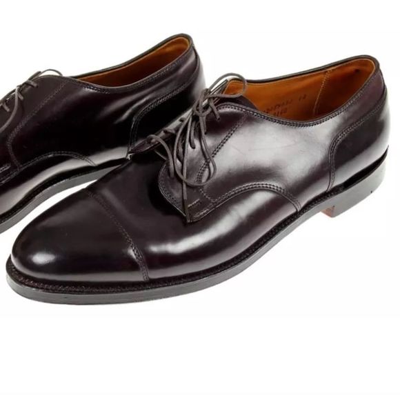 Alden | Shoes | Alden J Crew Cordovan Straight Tip Bluchers Shoes ...